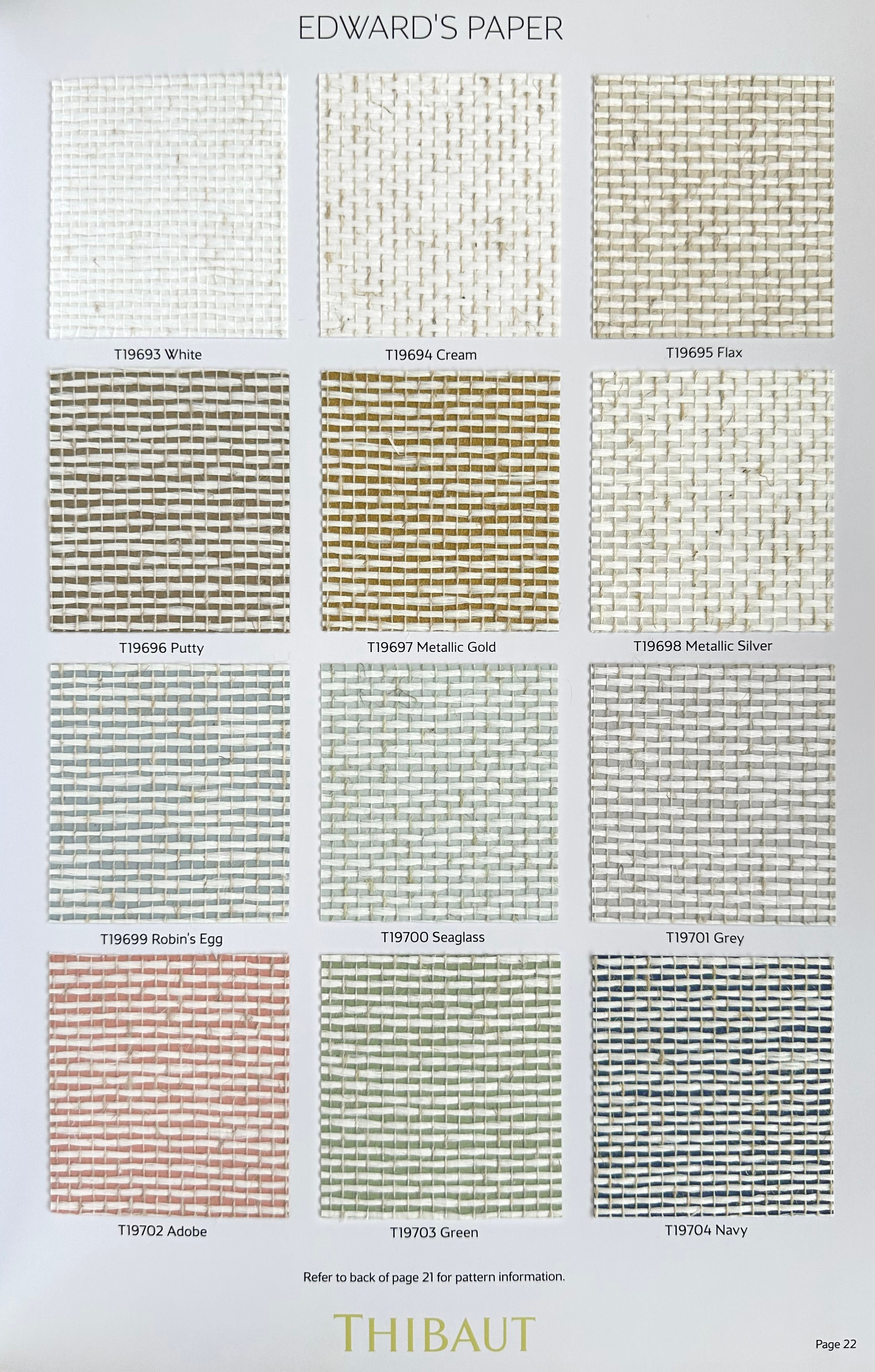 Two Tone Grasscloth Paper Weave Borwn Putty Ivory Wallpaper | Thibaut ...