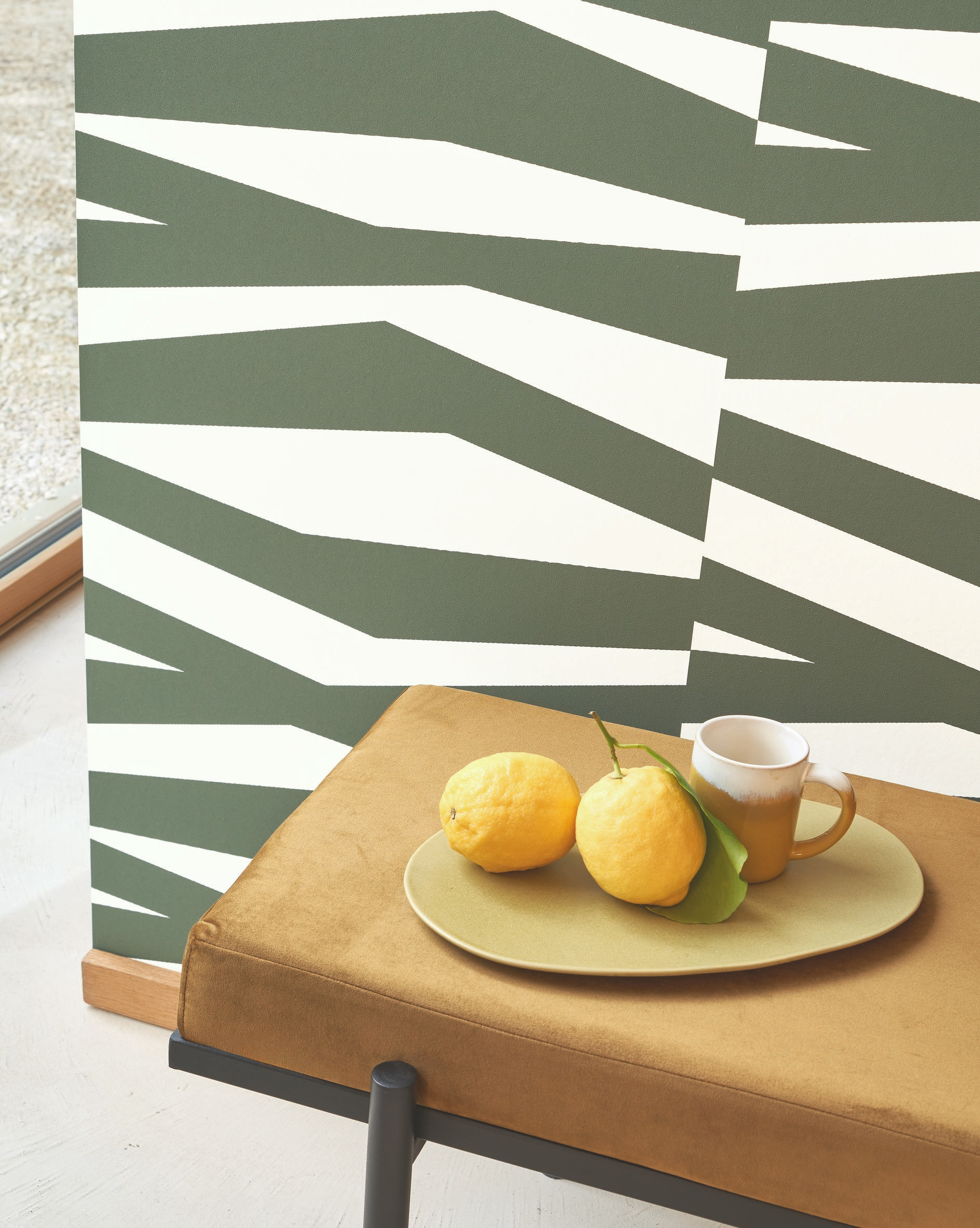 Safari Animal Print Charcoal Monochrome Wallpaper | Casadeco Zebra Game