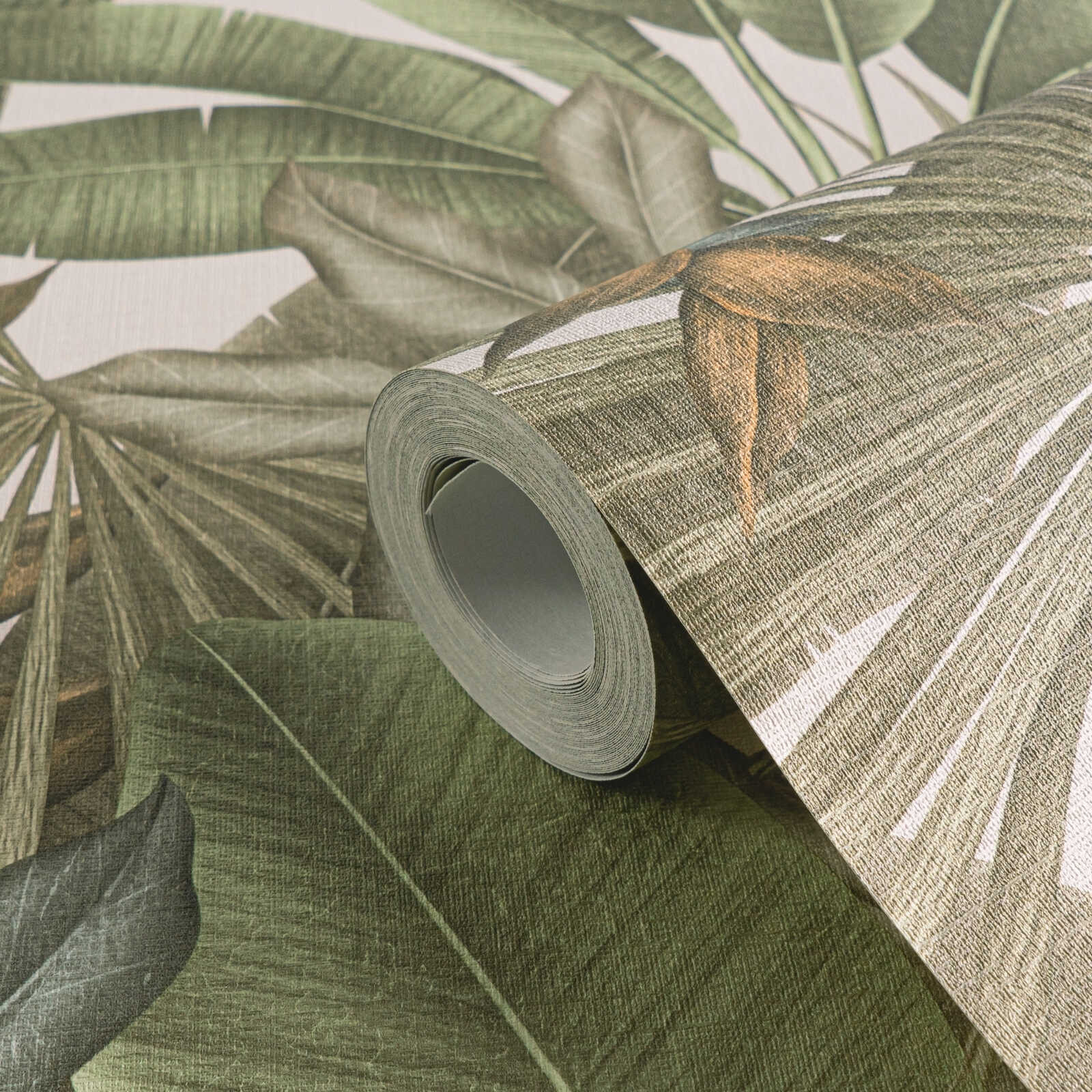 Large Scale Tropical Leaves Green Wallpaper | AS Creation Amazonas