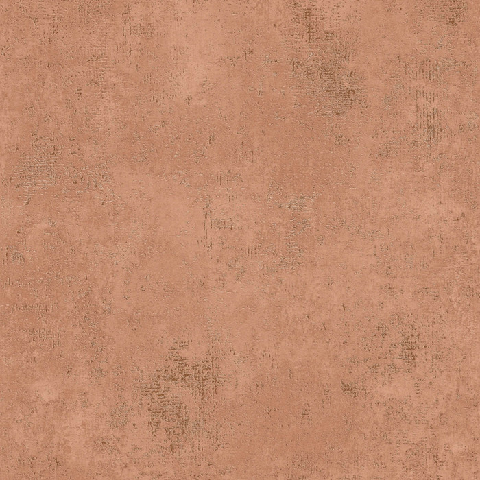 Textured Render Effect Metallic Copper Non Woven Vinyl Wallpaper | AS ...