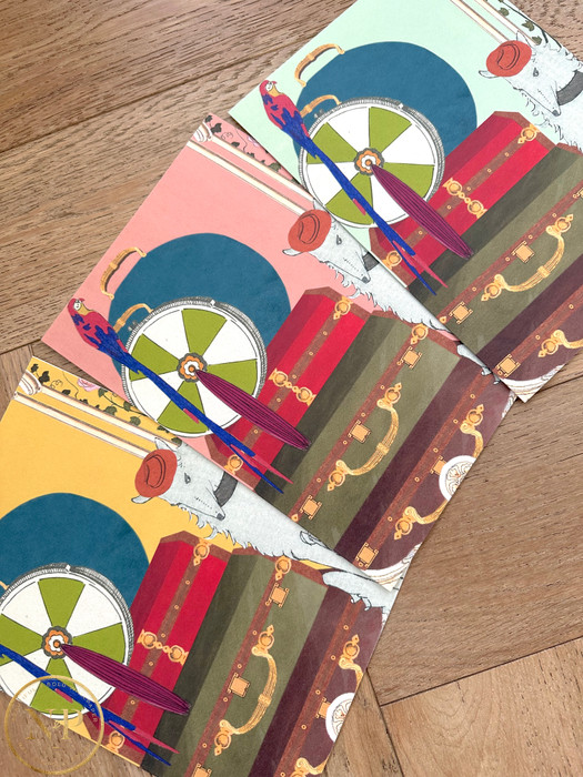 Vintage Backdrop Animals Train Turquoise Wallpaper | Mind The Gap Fancy ...