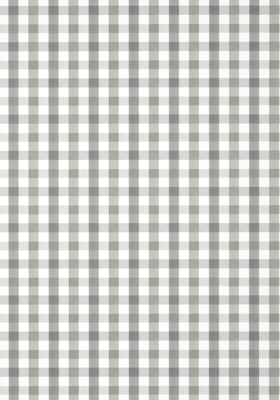 Hamptons Style Checkered Plaid Grey Wallpaper | Anna French Saybrook Check