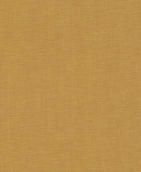 Light Textured Effect Faux Linen Yellow Non Woven Wallpaper