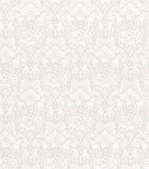 Symmetric Geometric Pattern Ivory Wallpaper | Bloomsbury Floral