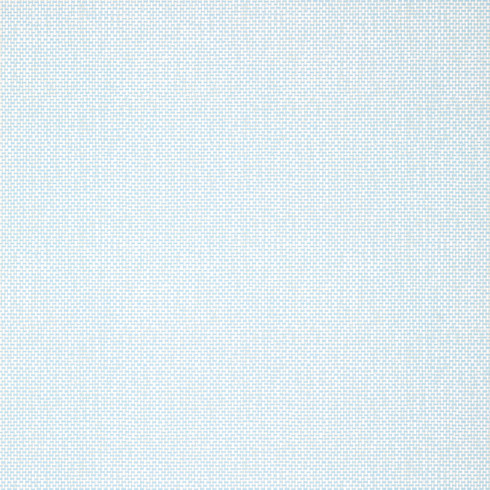 Plain Textured Effect French Blue Wallpaper | Thibaut Palawan