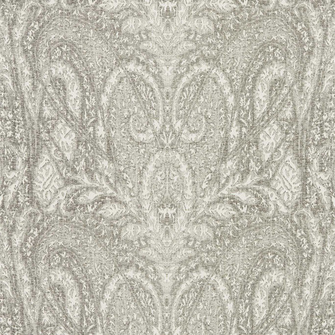 Large Scale Damask Effect Dove Grey Wallpaper | Clarke and Clarke Palacio