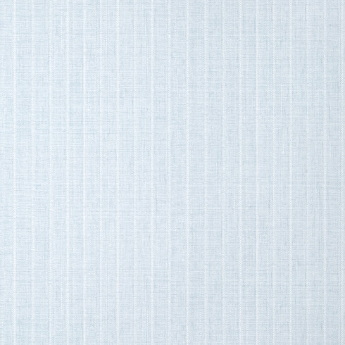 Striped Textured Spa Blue Vinyl Wallpaper | Thibaut Woolston