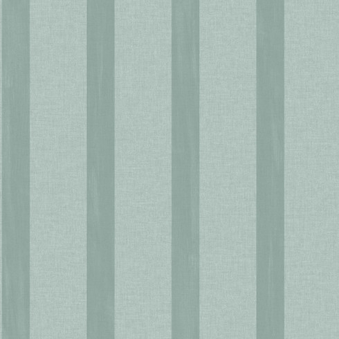 Watercolour Striped Blue Grey Vinyl Wallpaper | Caselio Cyrene