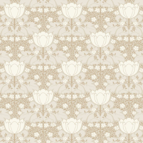 Fox Trot - Beige (3 Rolls Avail.) - Natty and Polly Wallpaper Australia