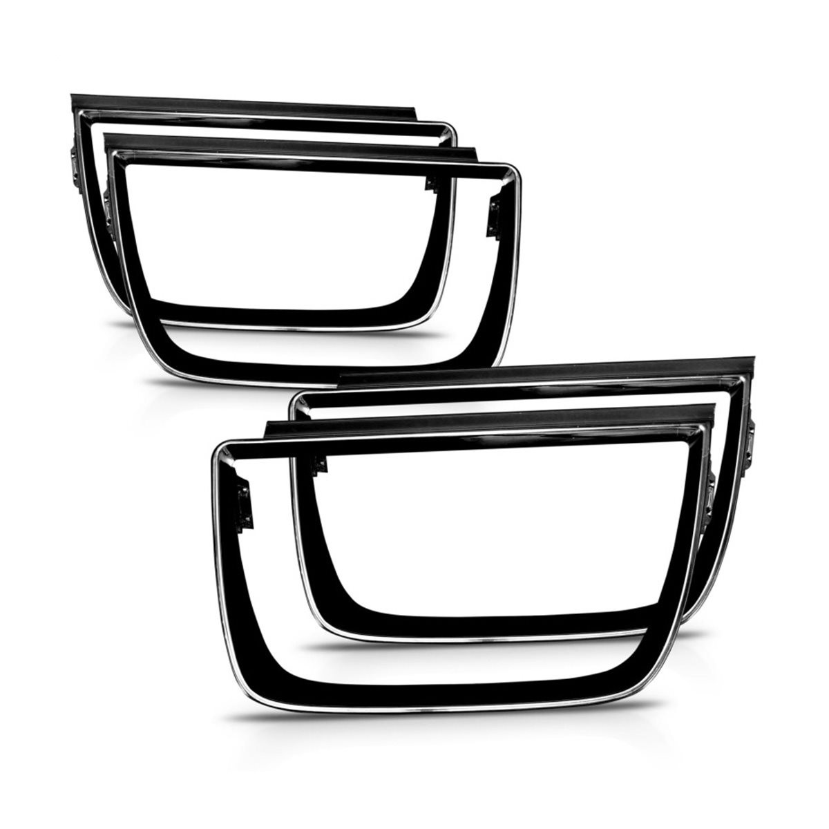 ISC Taillight Bezels, Gloss Black