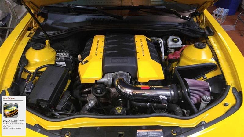 K&N Typhoon Cold Air Intake :: 2010-2015 Camaro SS