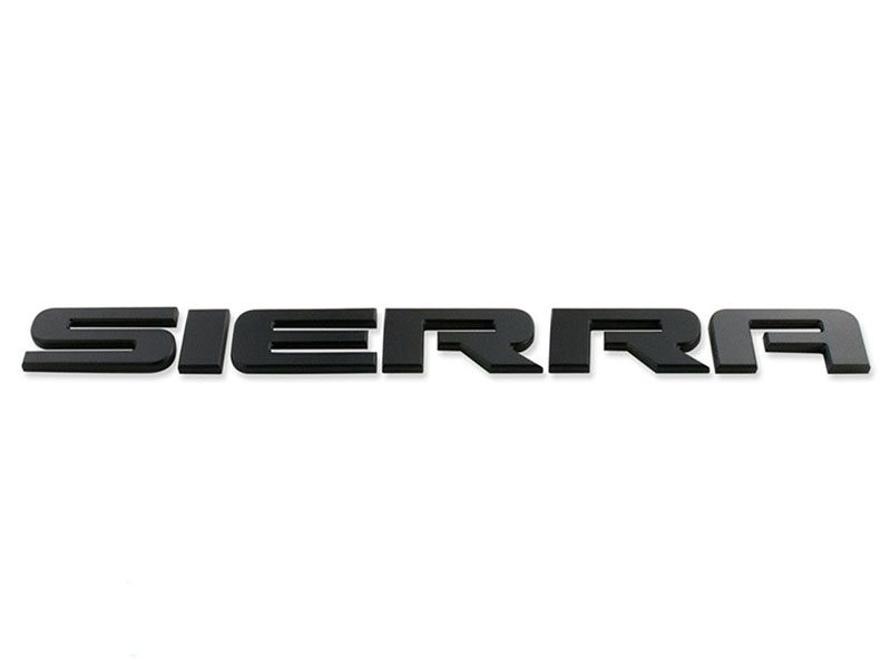 GMC Sierra Emblems & Badging