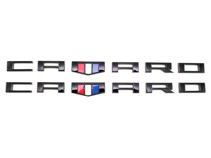 Chevrolet Heritage "CAMARO" Emblem, Gloss Black