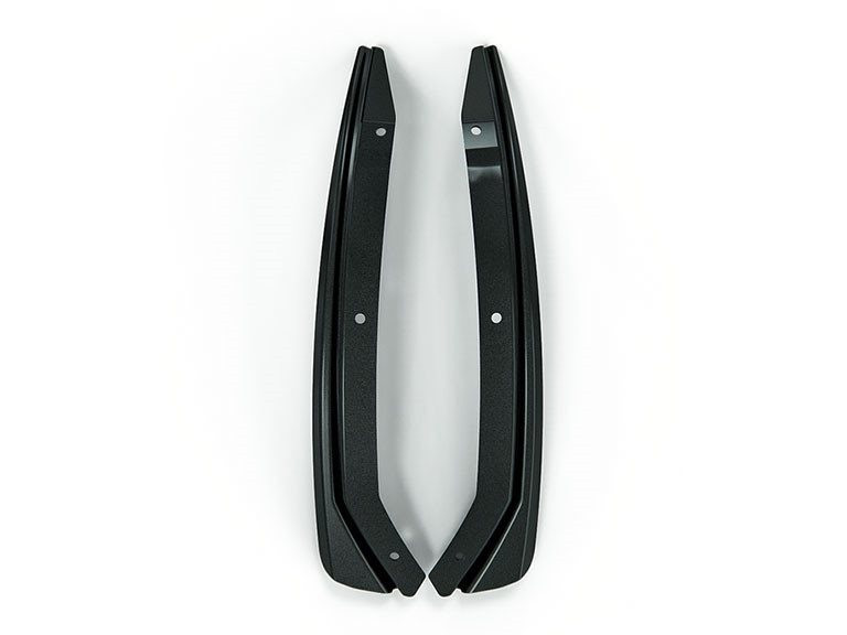 ACS Rear Rock Guards, 1LE Black