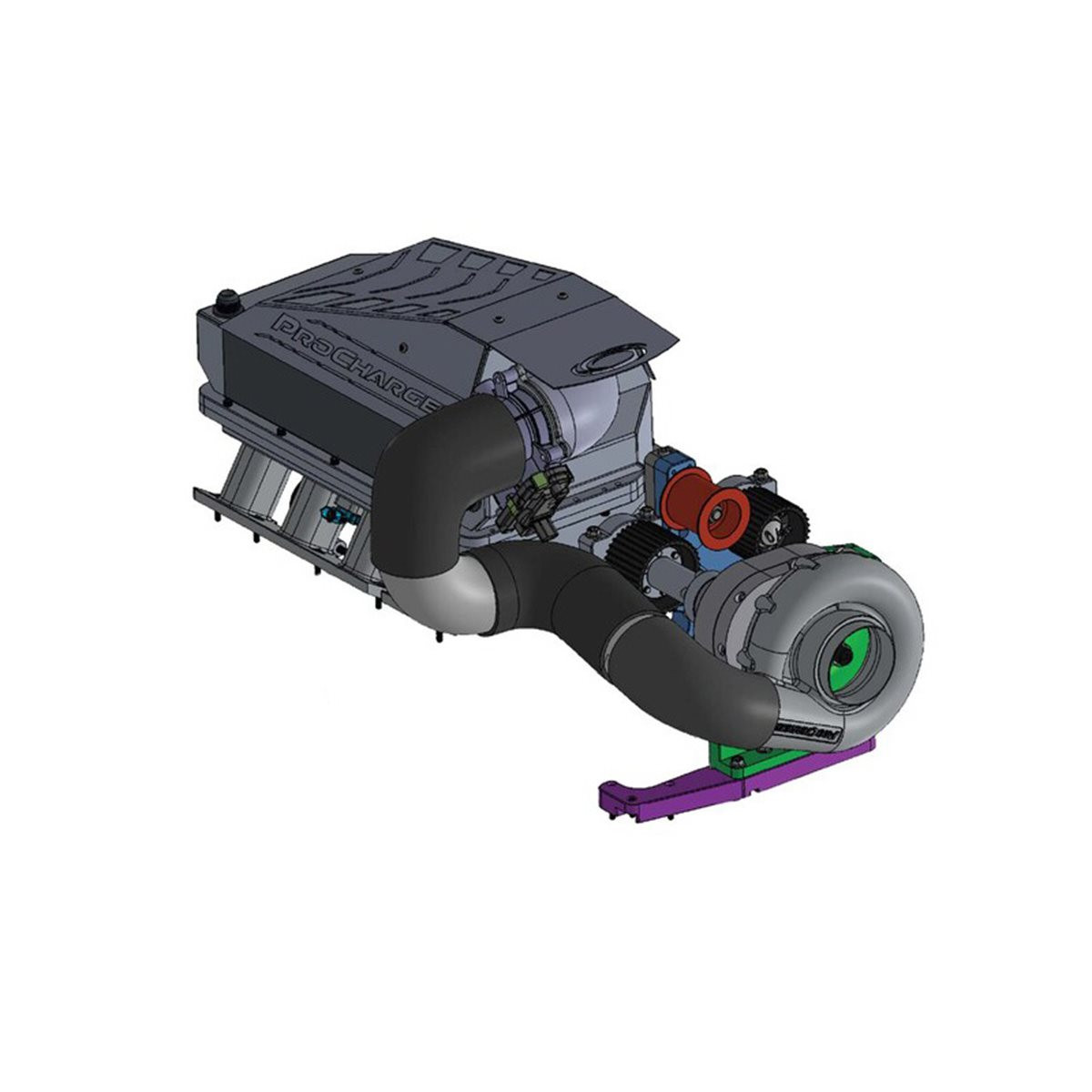 ProCharger Stage II Intercooled System w/P-1SC-1 or P-1X