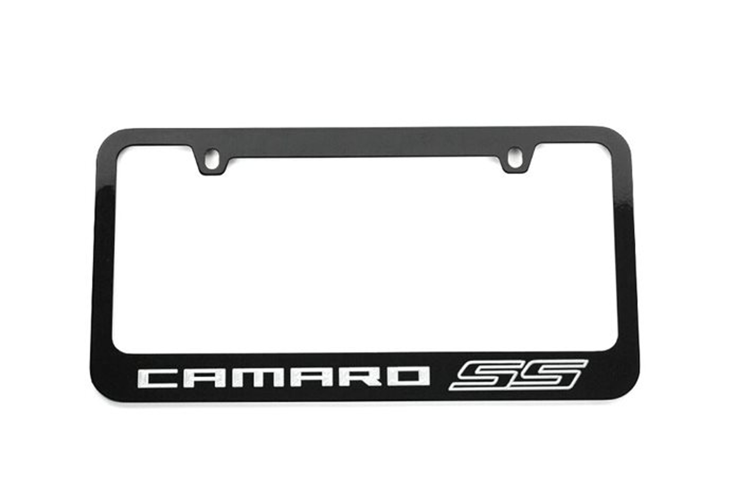 Elite "Camaro SS" License Plate Frame, Black