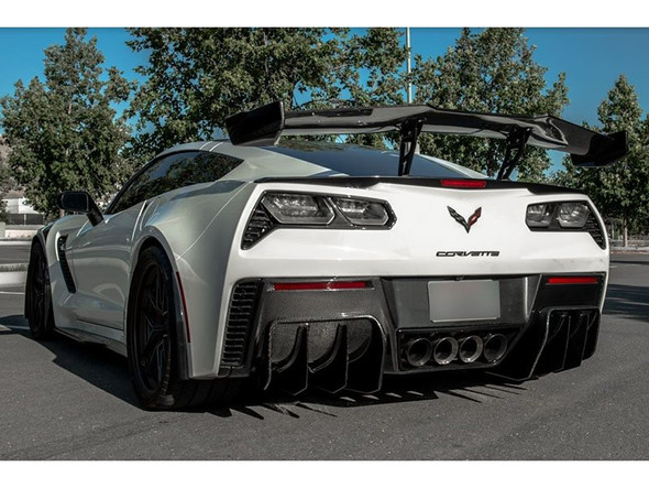 Corvette - Exterior - Rear Diffuser - Phastek Performance