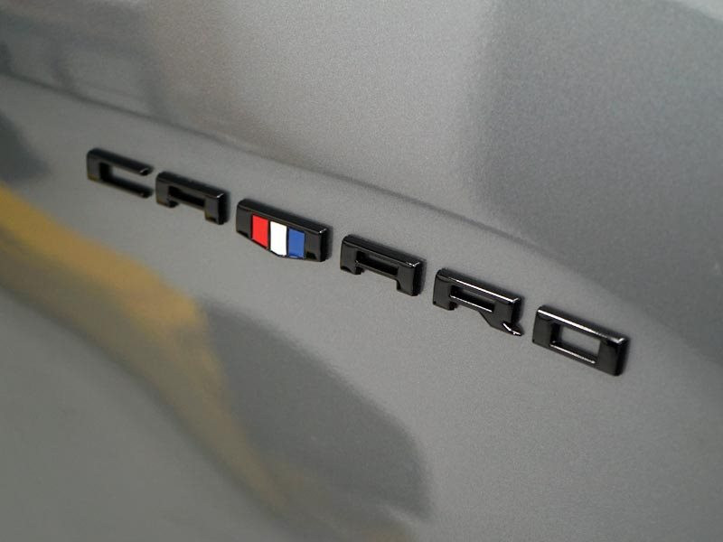 Chevrolet Heritage "CAMARO" Emblem, Gloss Black