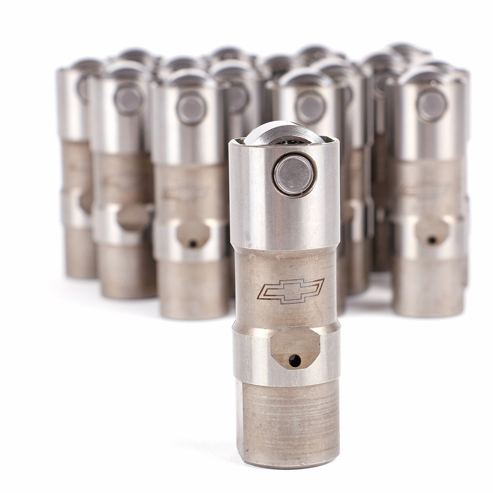 Chevrolet Racing Hydraulic Roller Lifters, Set of 16