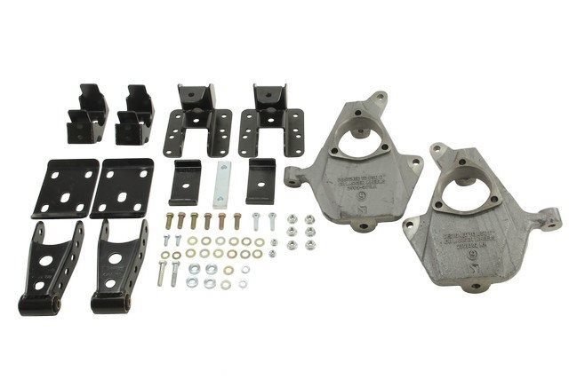 Belltech Lowering Kit Without Shocks, 2" Front / 4" Rear