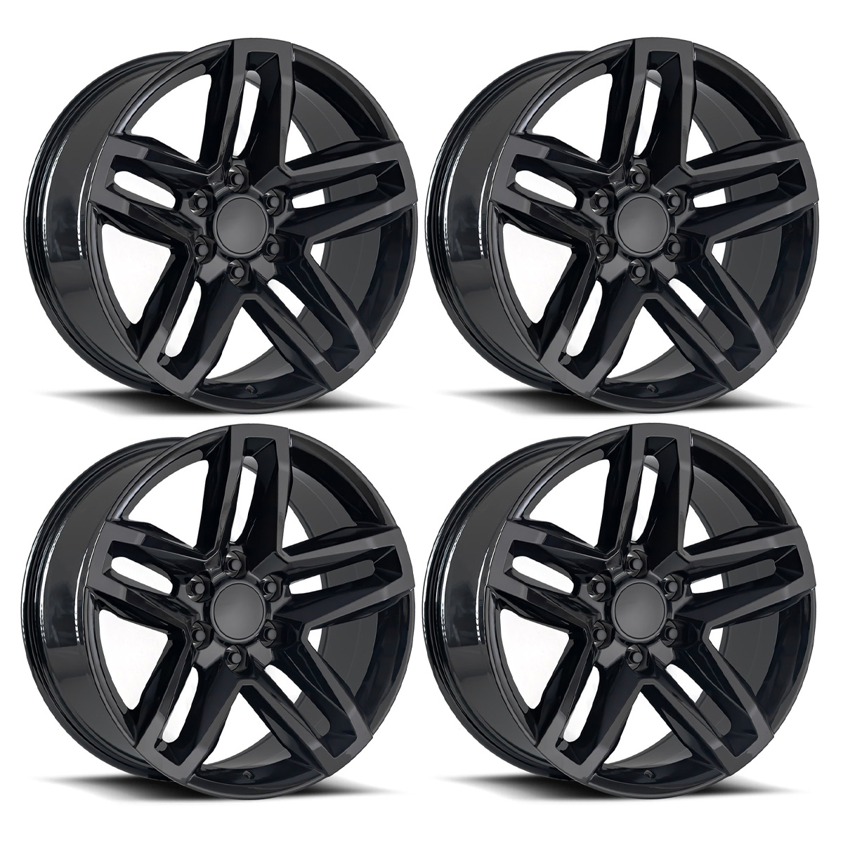 FR 94 Trail Boss Replica Wheels, Gloss Black, 20x9