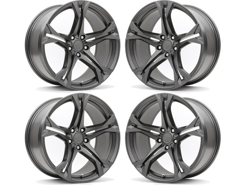 MRR M017 1LE Style Replica Wheel, Gun Metal, 20x10 & 20x11
