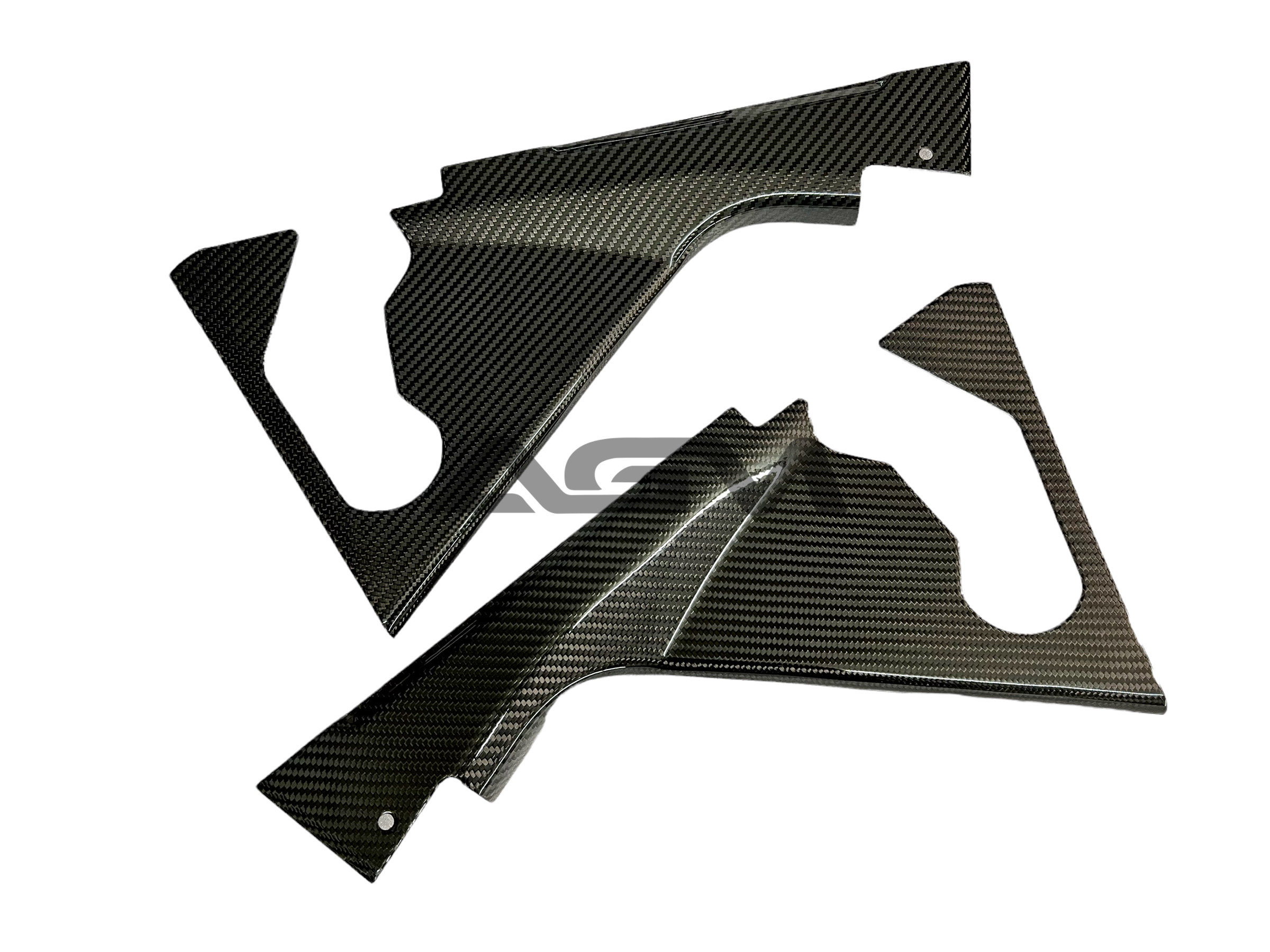 AGM Carbon Fiber Engine Appearance Corner Covers