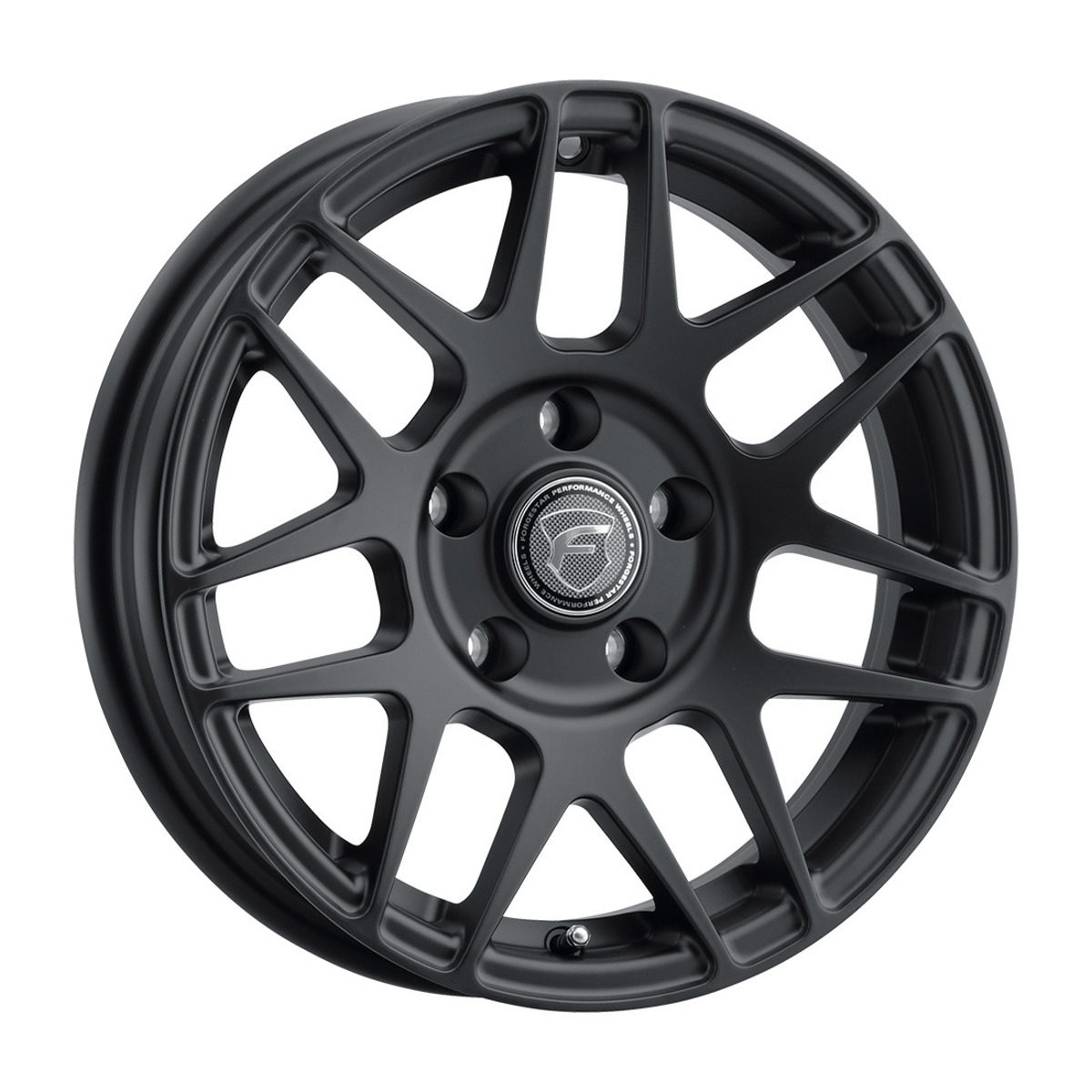 Forgestar F14 Drag Front Wheel, 17x4.5, Satin Black