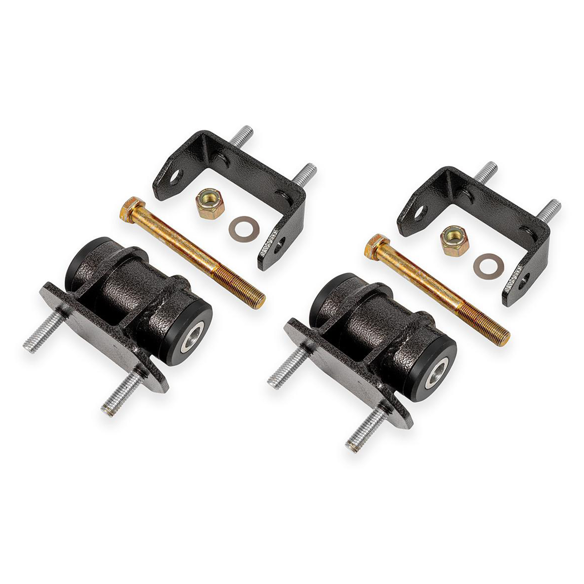 BMR Delrin Transmission/Differential Mount, Black Hammertone