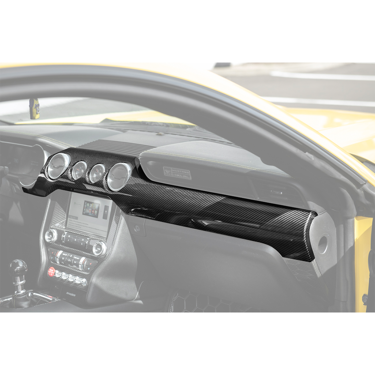 EOS Dashboard Panel Trim, Carbon Fiber