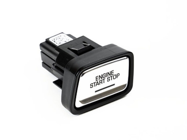 Chevrolet Silver Engine Start/Stop Button