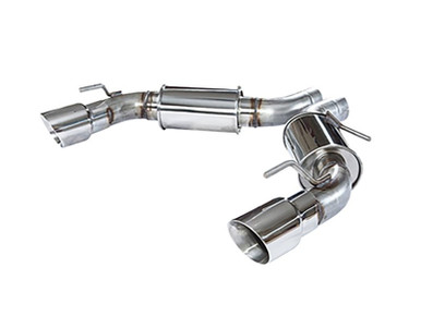 MRT 3" Version 2 Axle-Back Exhaust System, 4" Dual Polished Tips