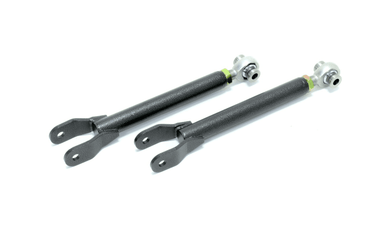 BMR Rear Single Adjustable Rod End Trailing Arms, Black Hammertone