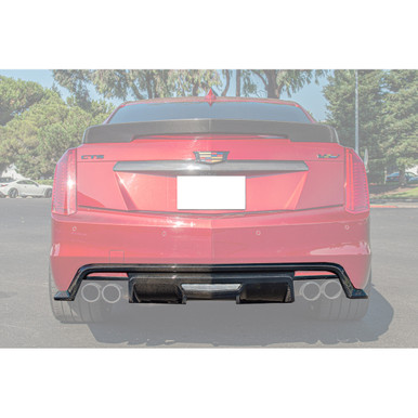 EOS Rear Valance Diffuser, Carbon Fiber