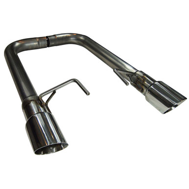 MRT 2.5" Street Race Axle Back Exhaust w/ 4" Dual Polished Tips
