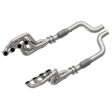 Kooks 2" x 3" Stainless Steel Headers w/ Green Catted Connection Pipes