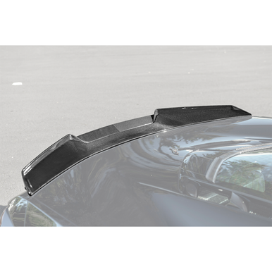 EOS Rear Spoiler w/ Extended Wicker Bill, Carbon Fiber