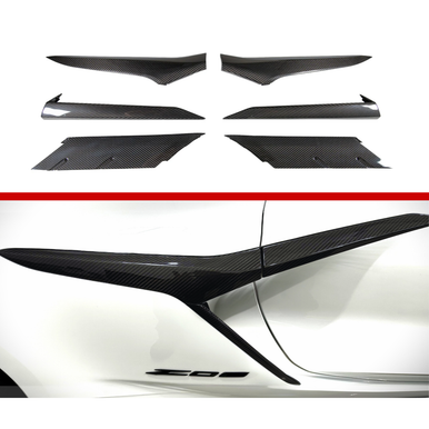 APR Door and Quarter Panel Trims Package, Carbon Fiber