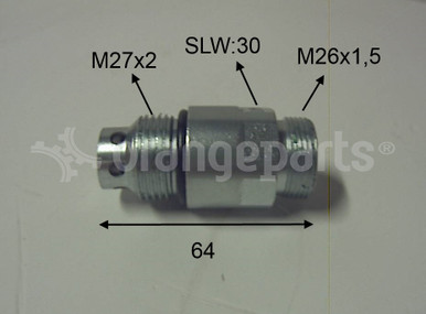 LINDE 0009442497 LINE BREAK SAFETY VALVE