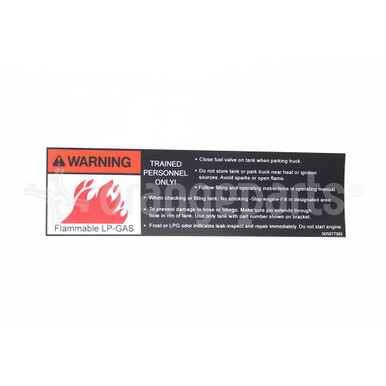 YALE 505973504 DECAL LPG
