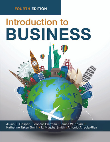 Introduction to Business 4e (Black and White Loose- Leaf) - Textbook Media