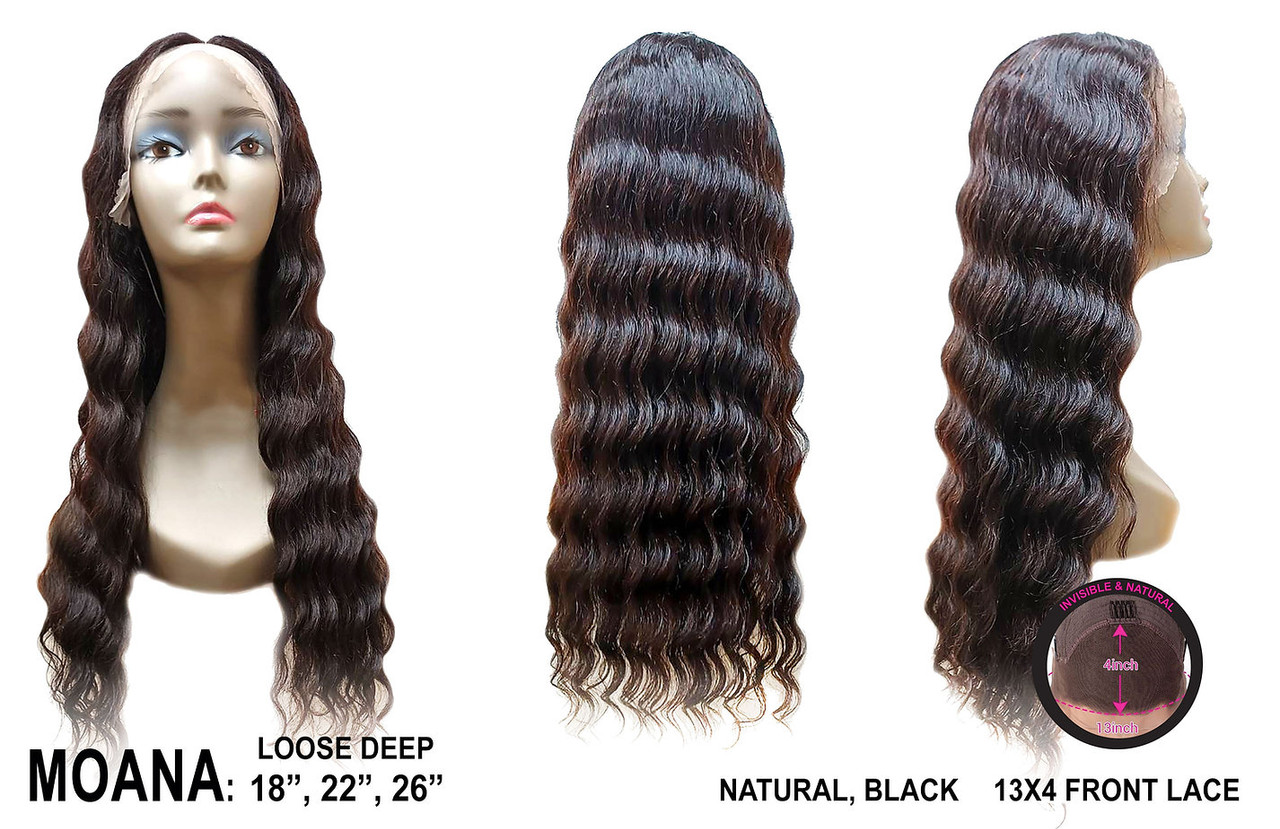 Amy Aviance 100% Human Hair Wig Moana 26