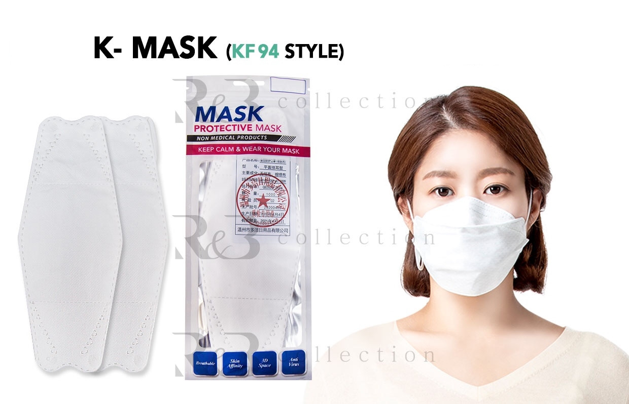 KF-Mask Respirator Disposable 3D Face Mask(KF94 Style)