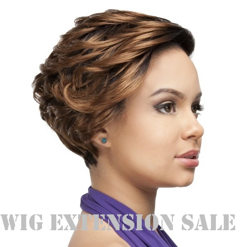 R&B synthetic full cap wig Brandy