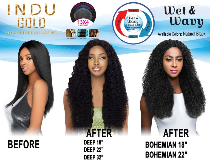 Amy Aviance Indu lace wig Wet & Wavy Bohemian 22