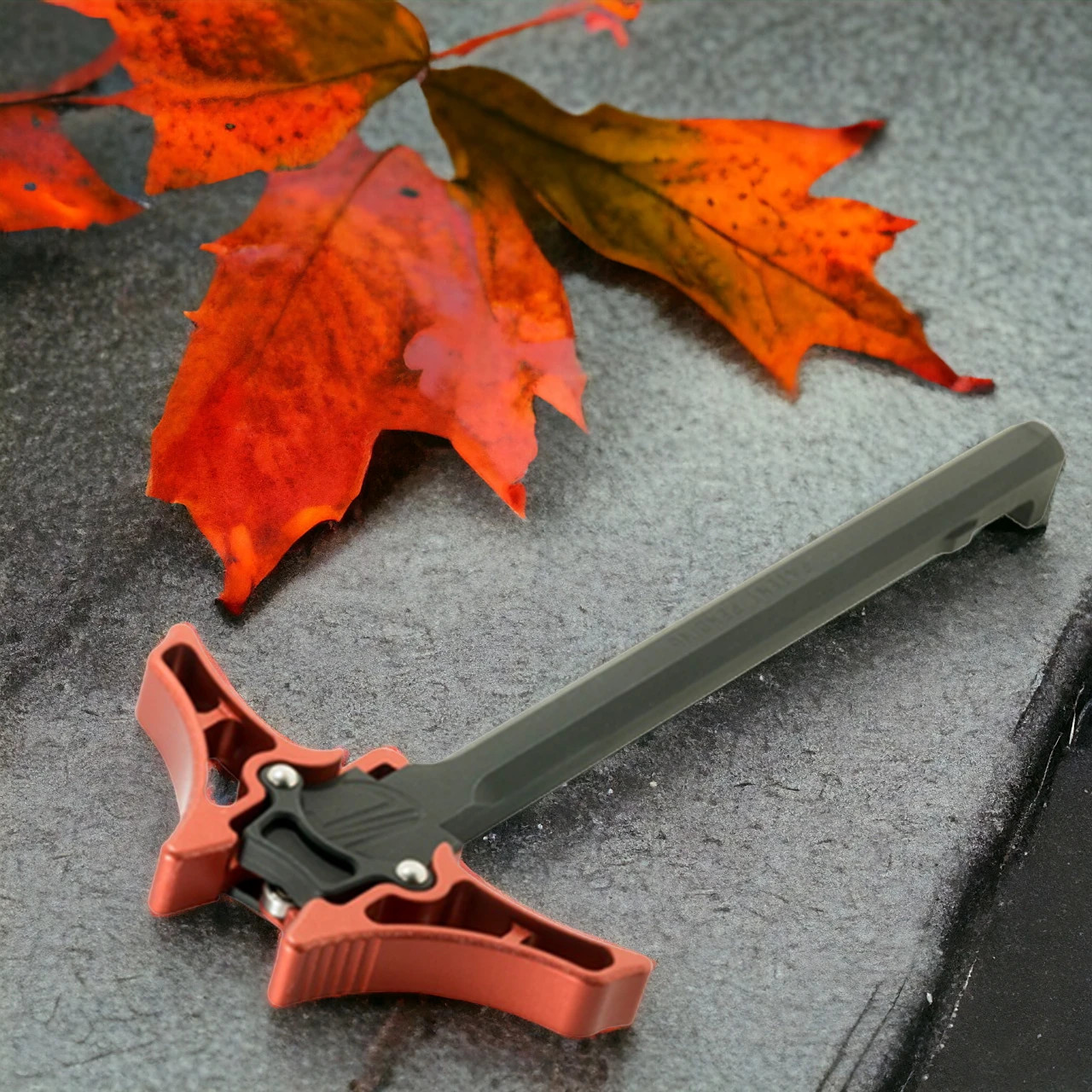 Timber Creek AR10 Red Enforcer Ambidextrous Charging Handle