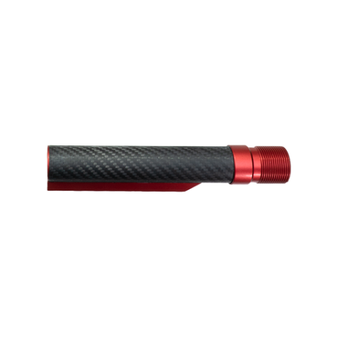 AR-15 Red Timber Creek Carbon Fiber Buffer Tube Kit