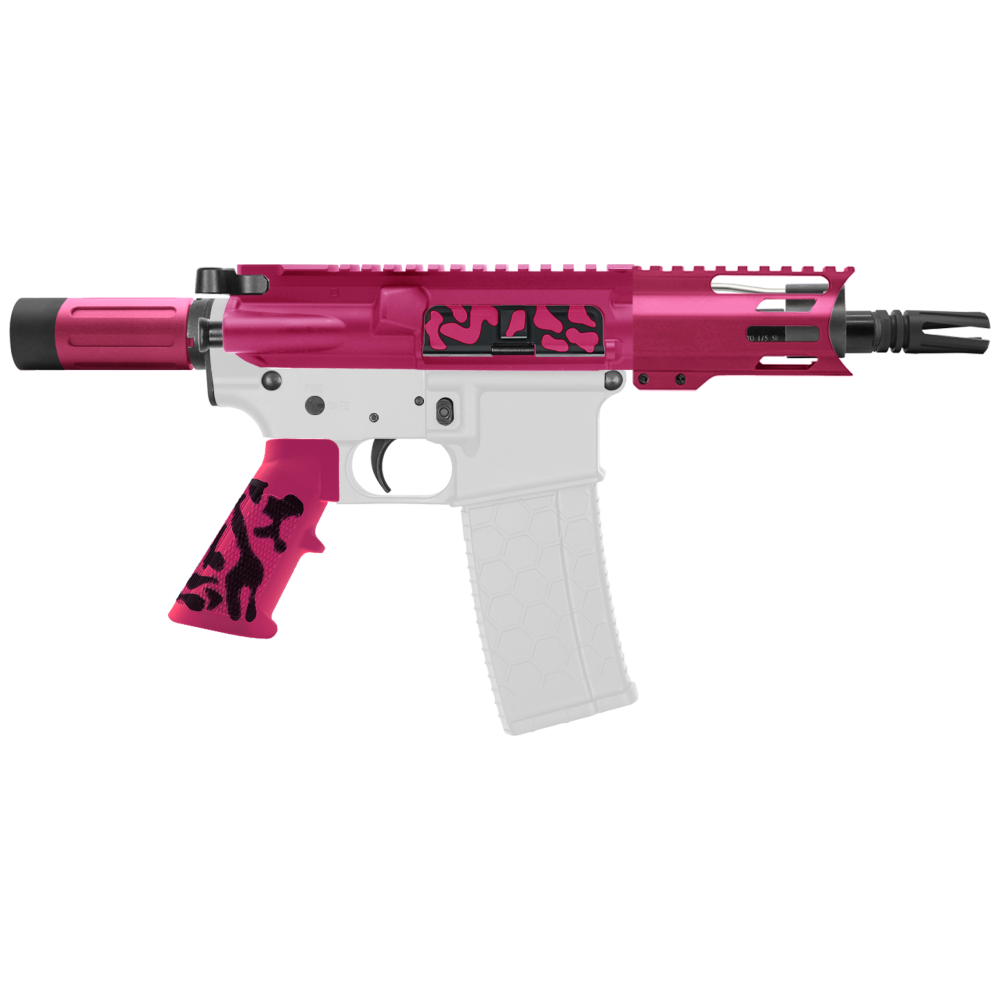 AR-15 5.56 NATO 5'' Billet Cerakote Camo Custom Pistol Kit