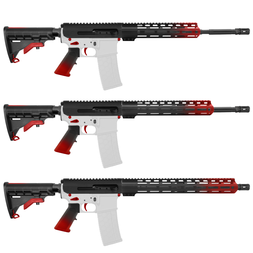 AR-15 Red Firearm Parts | Customize your build | Free Shipping | Best ...