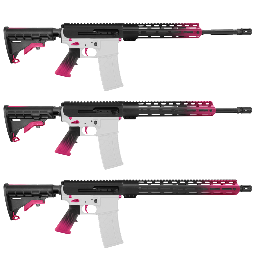 Shop Premium Pink AR-15 Gun Parts | Stylish & Durable Pink Rifle ...